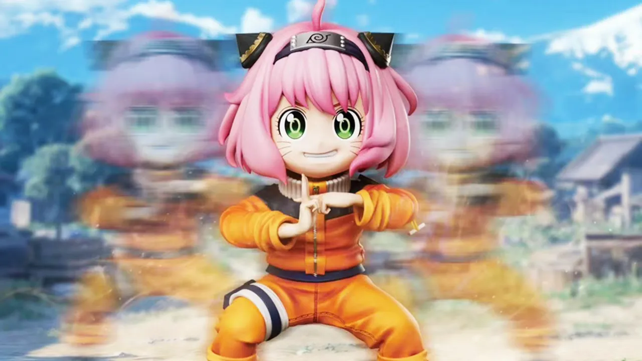 Anya y Naruto juntos en una asombrosa figura - Megafinde Otaku